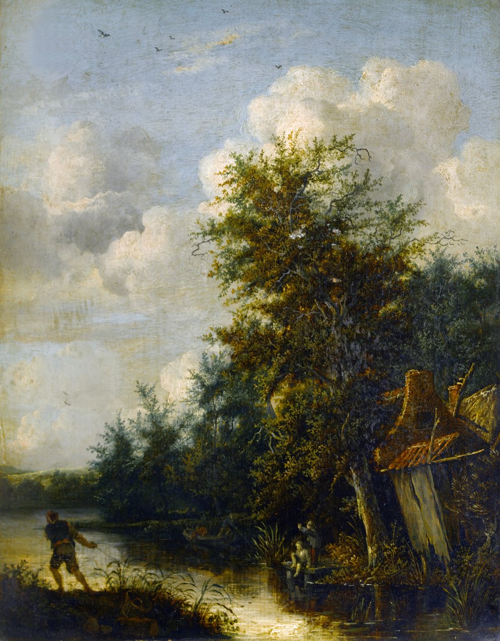 A Landscape, c.1650 by Cornelius Decker: Fine art print